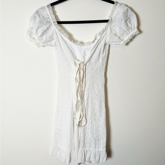 Daisy Daisy TV | Dresses | Daisy Limited Broderick White Eyelet Mini ...